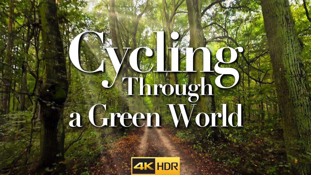 Moments of Peace: FPV Cycling Through a Green World 4K 60 FPS - YouTube