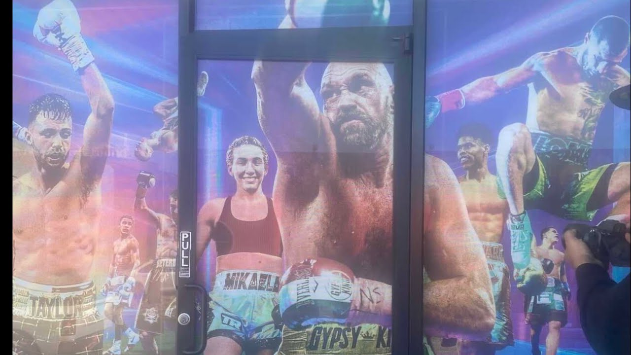 (WOW) TOP RANK PUT THIS UP ON THE TOP RANK GYM BUILDING - YouTube