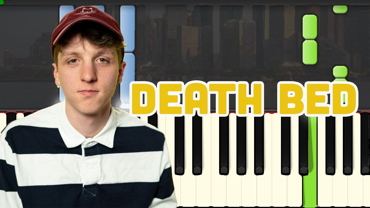 🎹Powfu - death bed (feat. Beabadoobee) (Piano Tutorial Synthesia) ️ ...