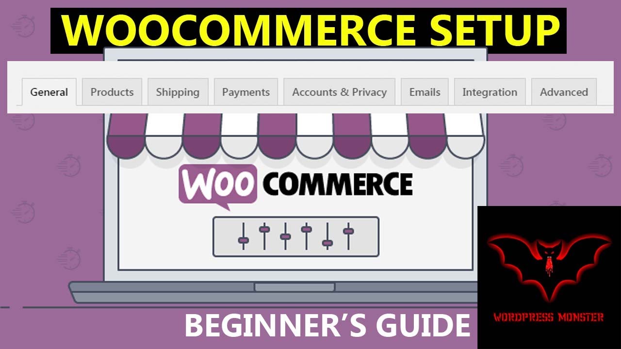 Woocommerce Setup Woocommerce Store Settings Tutorial Comprehensive Guide For Beginners 2021