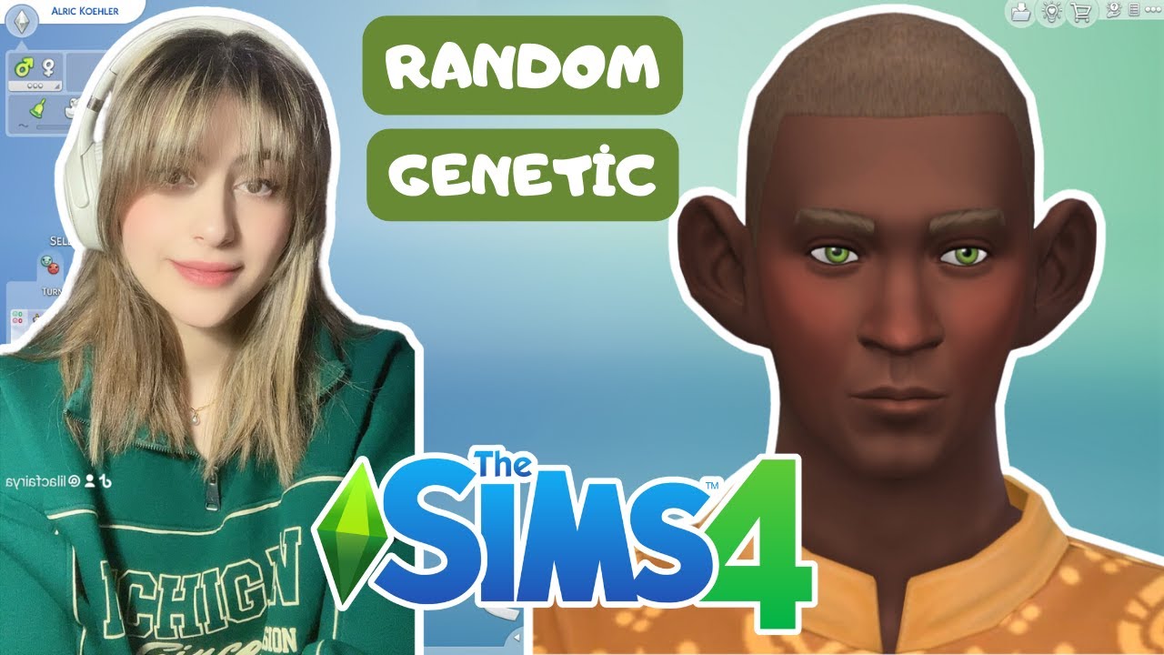 The Sims 4 But Everything was chosen randomly/Random Genetic #game #playing #sims4 #fun #chill ...