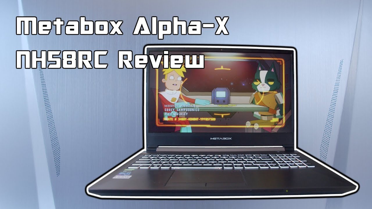 Metabox Alpha X NH58RC Custom Gaming Laptop Review - YouTube