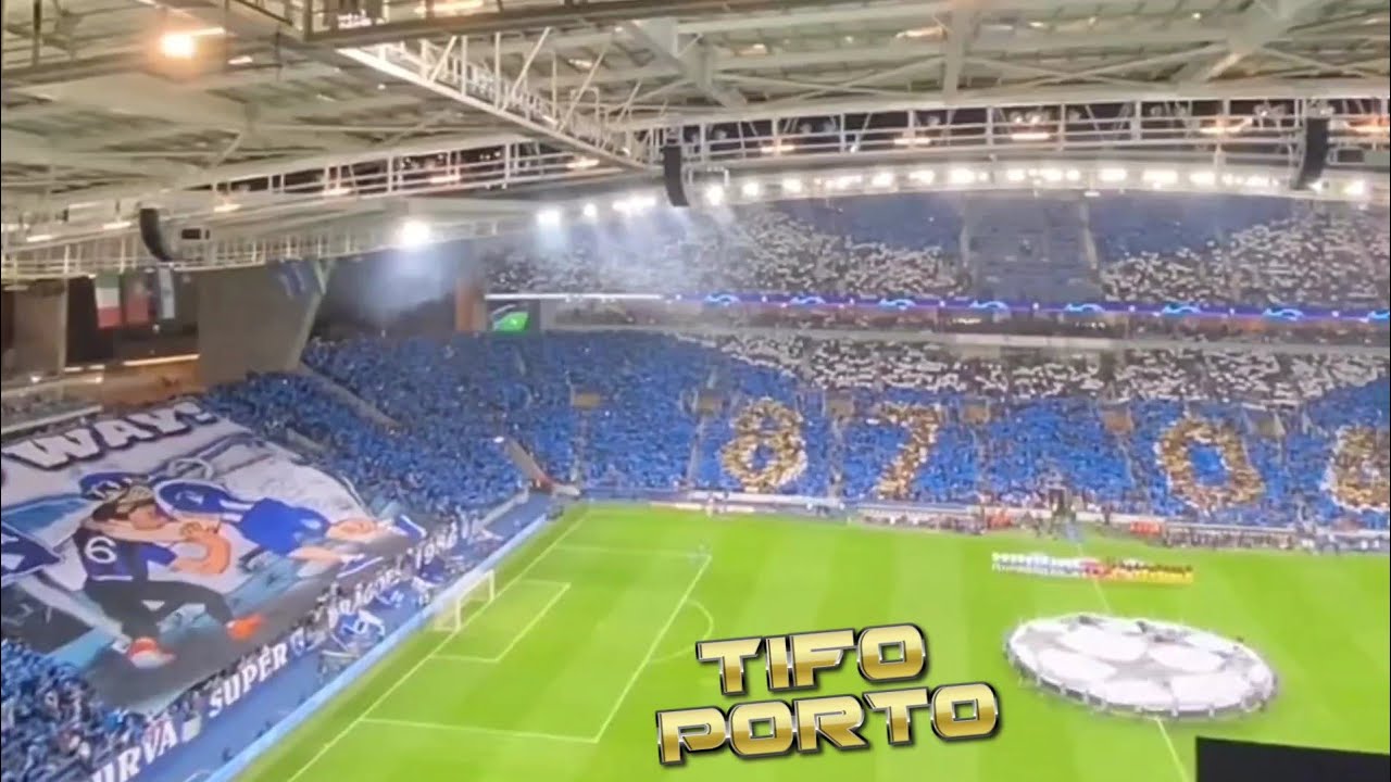 Tifo Porto ultras / Porto vs Inter Milan - YouTube