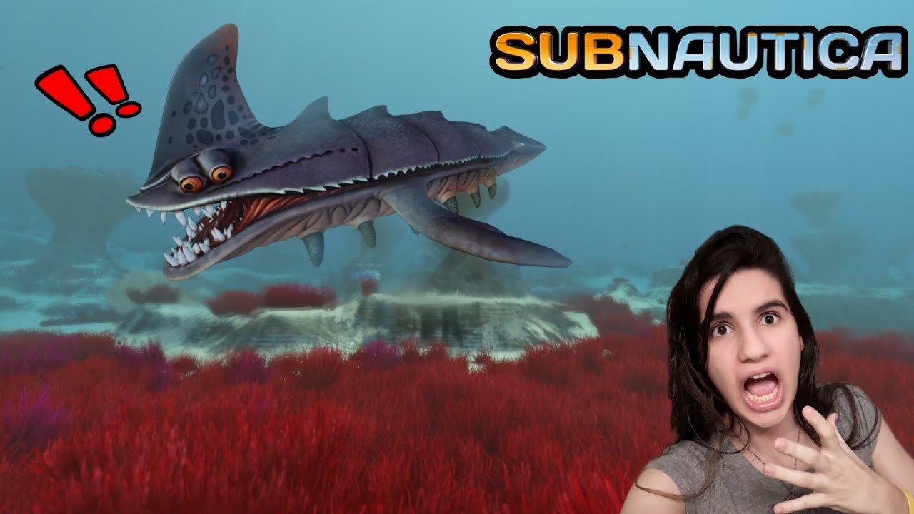 Subnautica SAND SHARK/TIBURÓN ARENERO en español DÓNDE ENCONTRARLO Y ...
