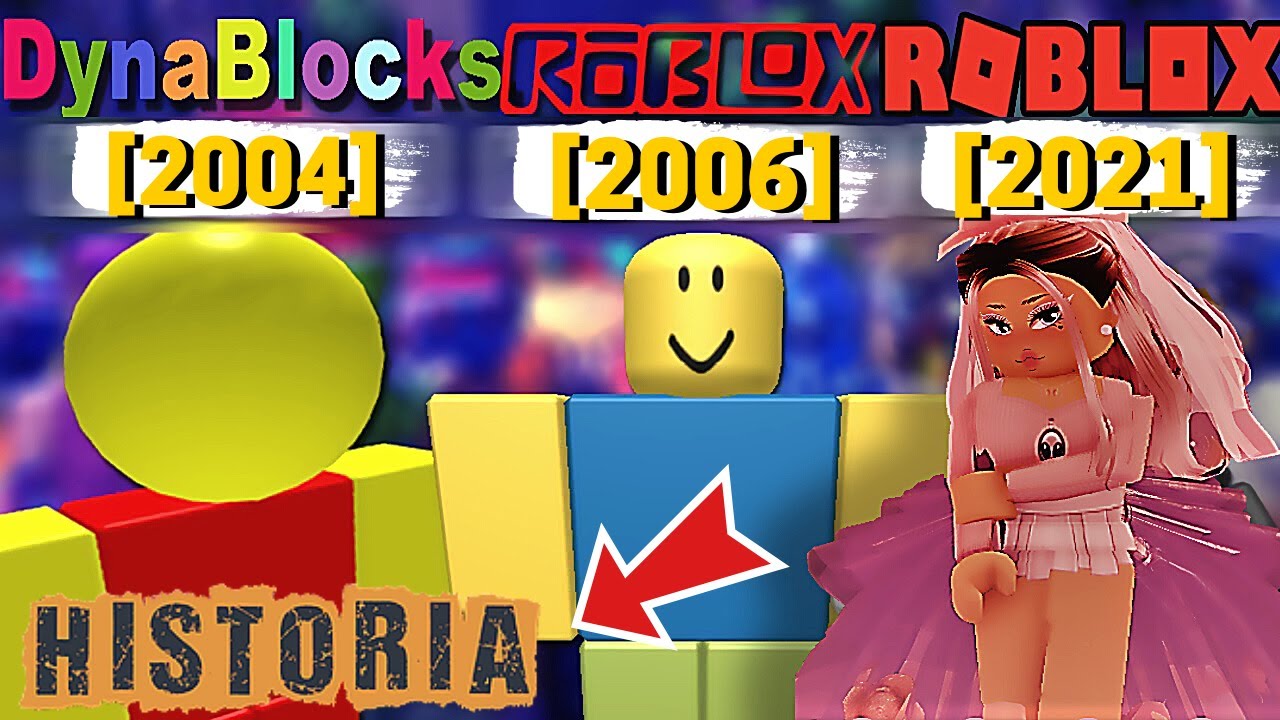 A INCRÍVEL EVOLUÇÃO DE ROBLOX 2004 - 2021 / SAIBA A HISTÓRIA | Roblox ...