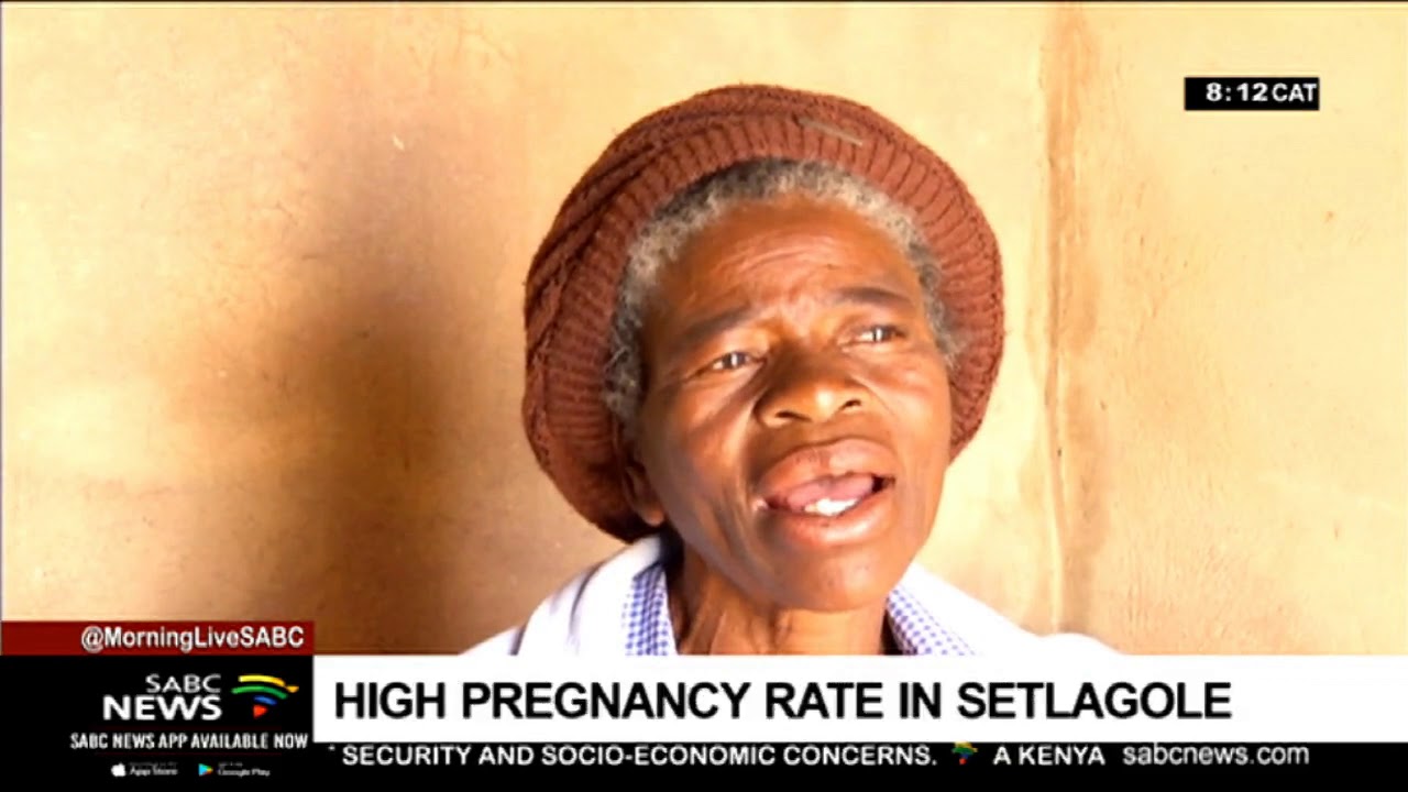 High underage pregnancy rate in Setlagole a concern - YouTube
