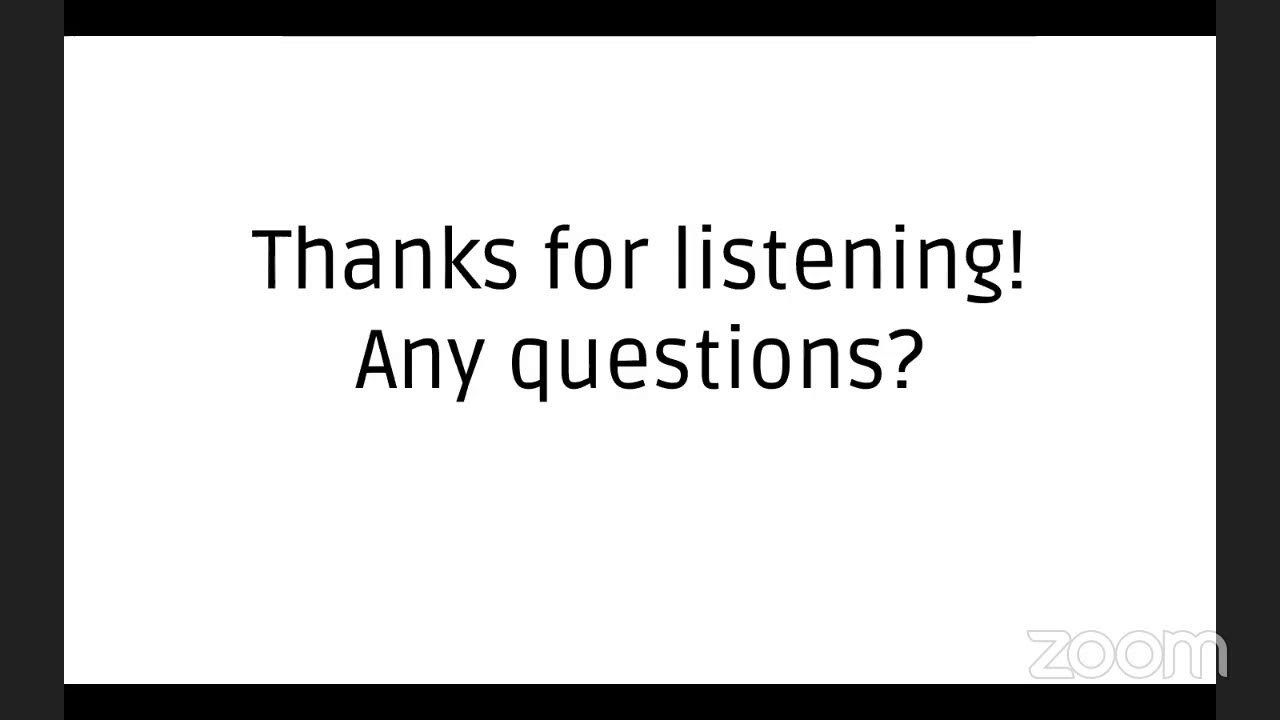 Thanks For Listening Any Questions