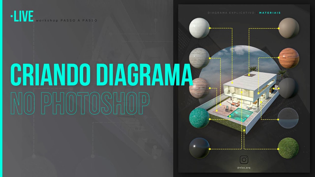Workshop . Criando diagrama no Photoshop - YouTube