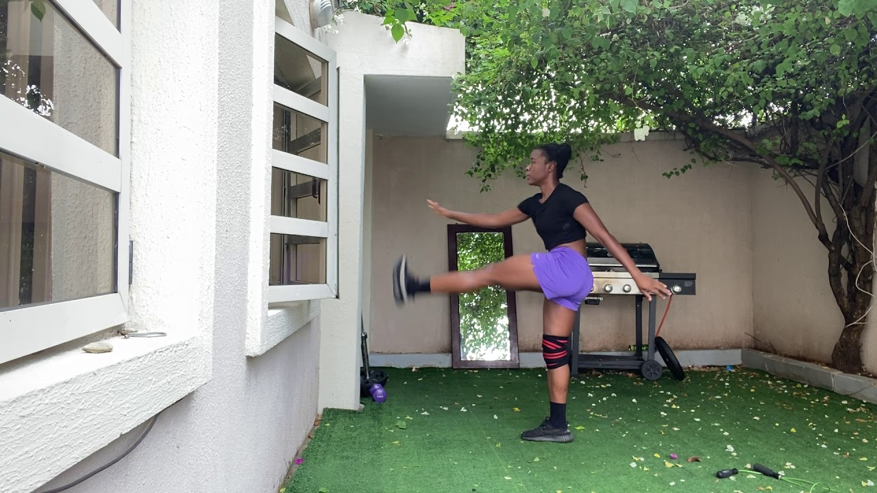 HOW TO: Squat to Toe Touch - YouTube