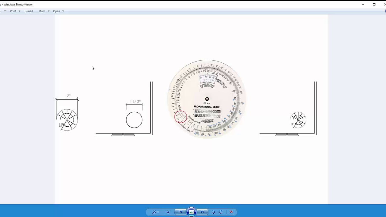 Manual Drafting: The Proportional Scale - YouTube
