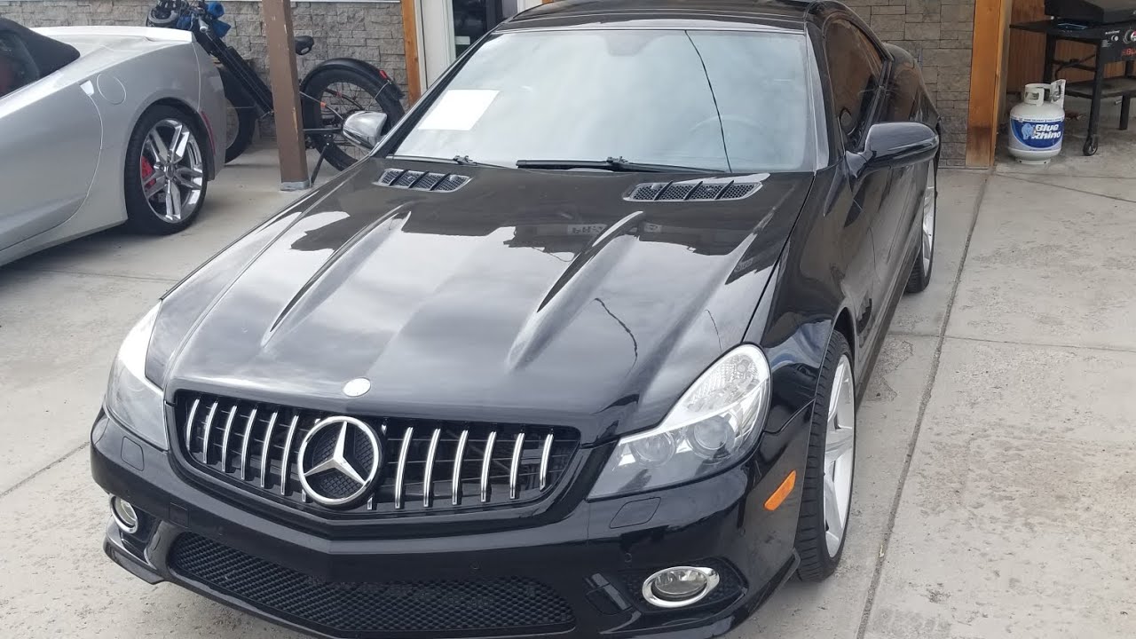 2011 Mercedes-Benz SL550 Start Up, Exhaust, and In Depth Tour - YouTube