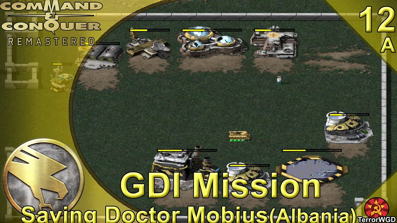 Command & Conquer│Remastered│GDI Mission 12A│Saving Doctor Mobius ...