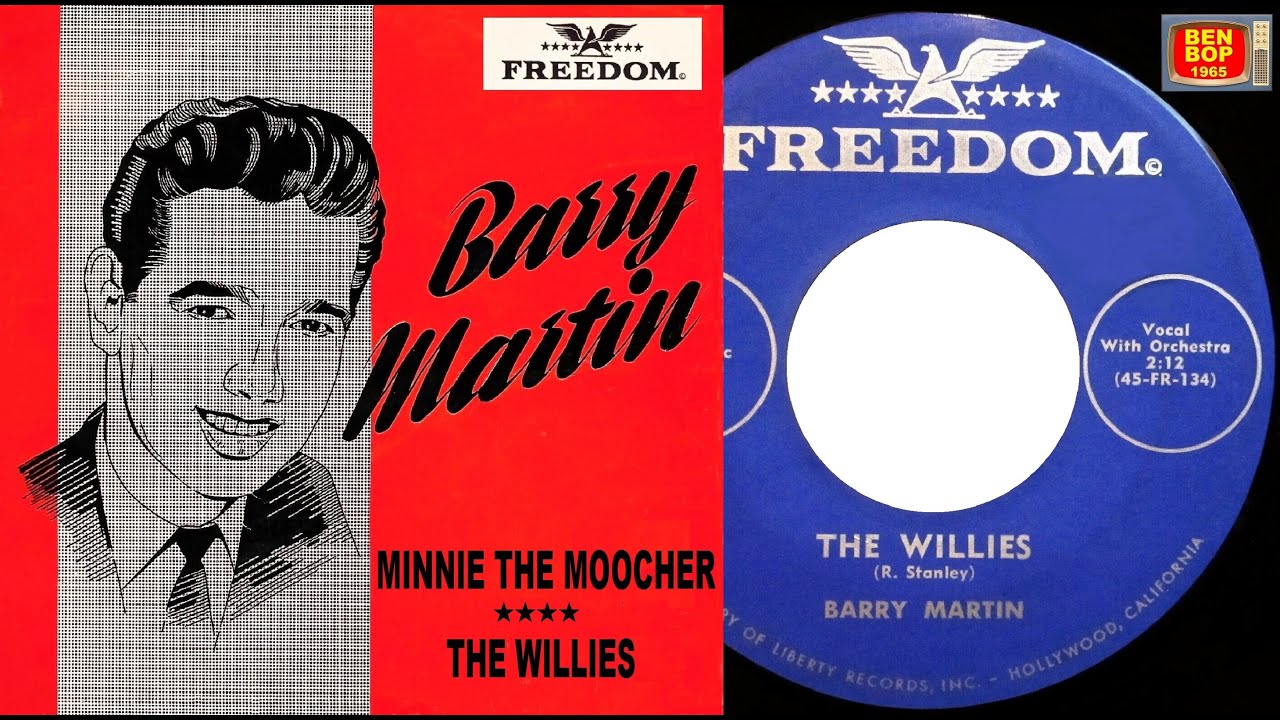 BARRY MARTIN – Minnie The Moocher / The Willies (1959) - YouTube