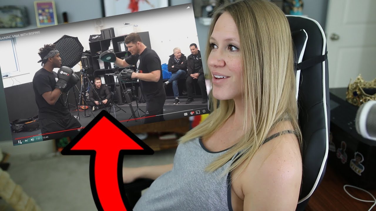 KSI TRAINS W/ MICHAEL BISPING!? | My Thoughts - YouTube