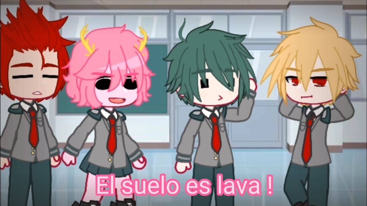 El suelo es lava ! •||• meme •||• [bnha//mha] •//• AkïrØSan - YouTube