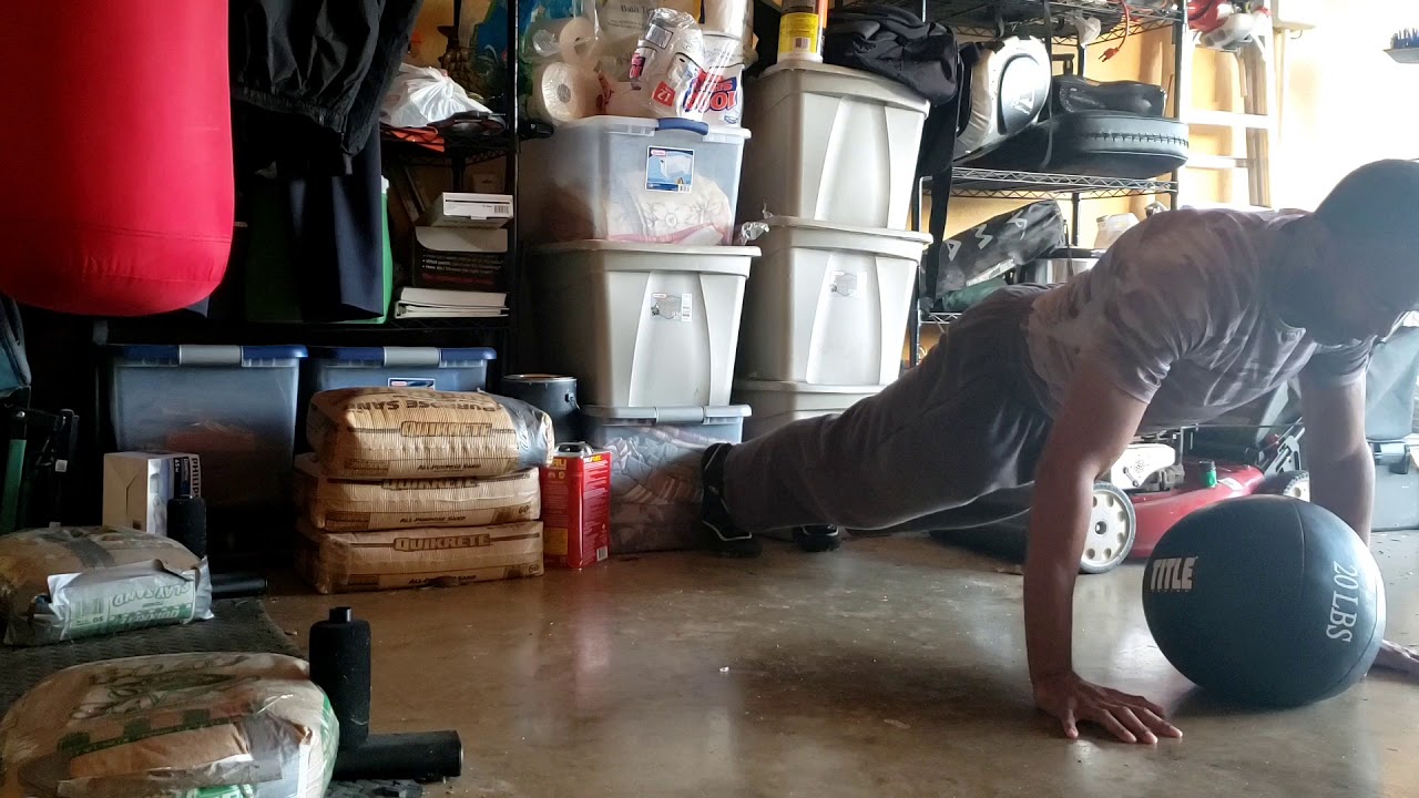 Incredible Body Mechanics 10 push-ups..explode on 9th, 8th, 7th...until ...