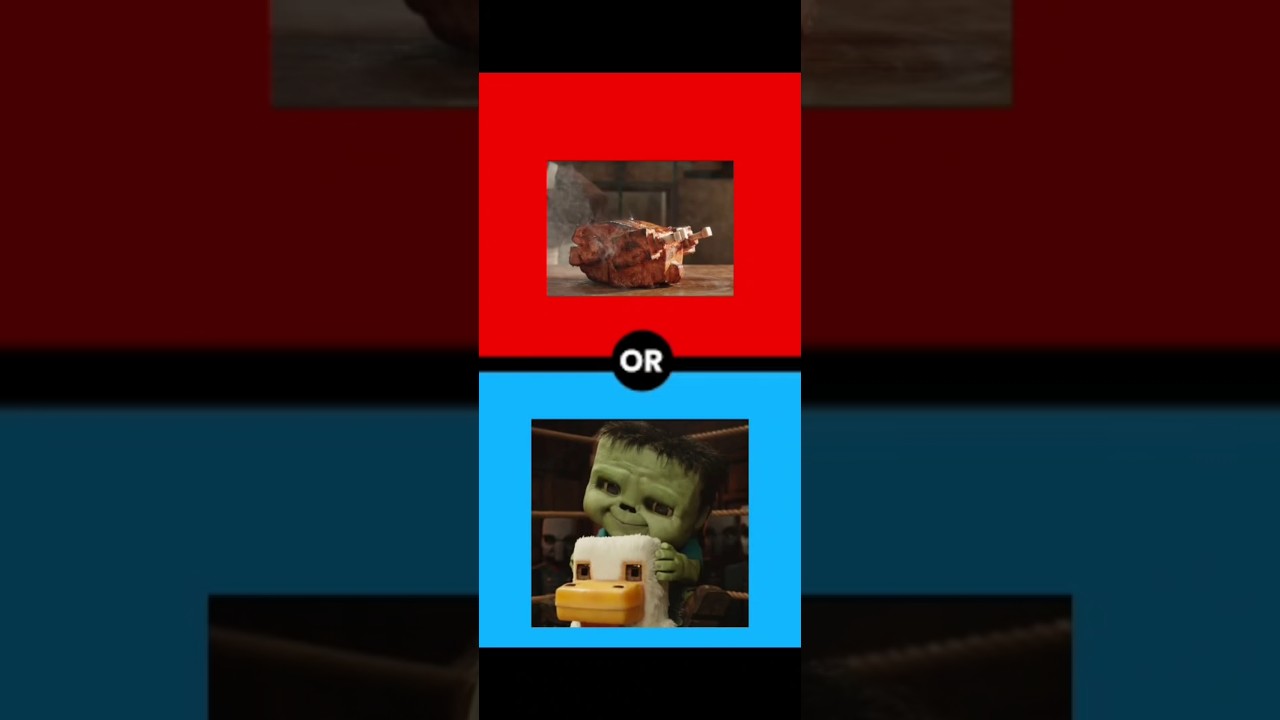 Minecraft Movie this or that #minecraft #ishowspeed #messi #ronaldo # ...