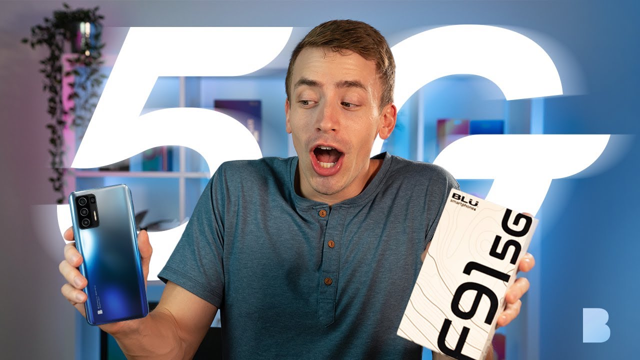F91 5G First Look - BLU Announces its First 5G Smartphone - YouTube
