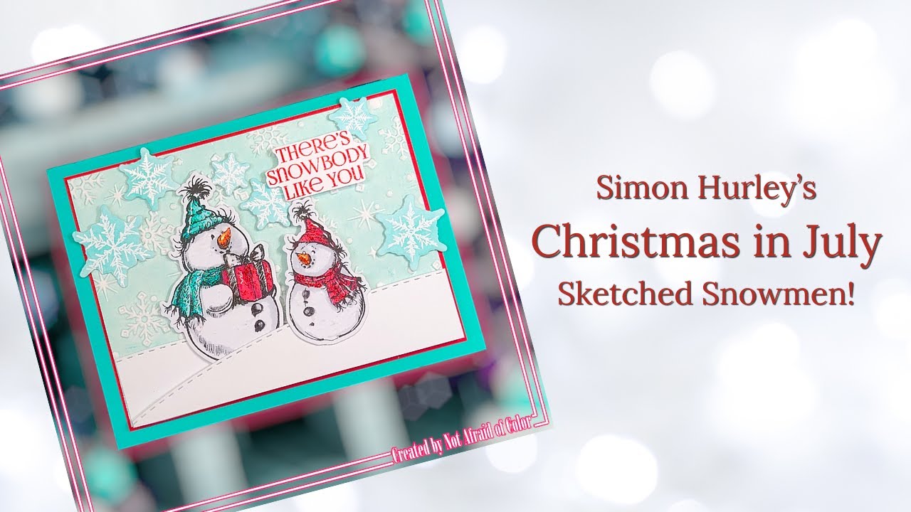 #simonhurleycreate #rangerink Simon Hurley's Sketched Snowmen - YouTube