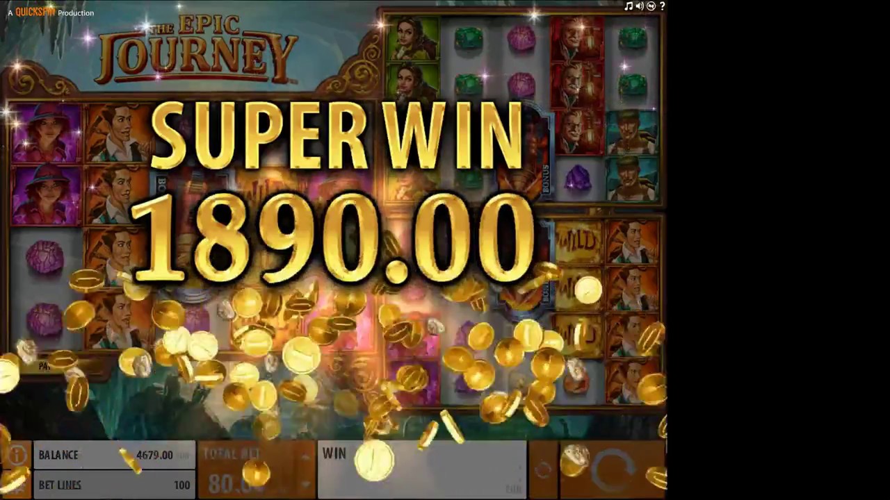 The Epic Journey Slot - BIG WIN -- by QuickSpin Feature & Gameplay ...