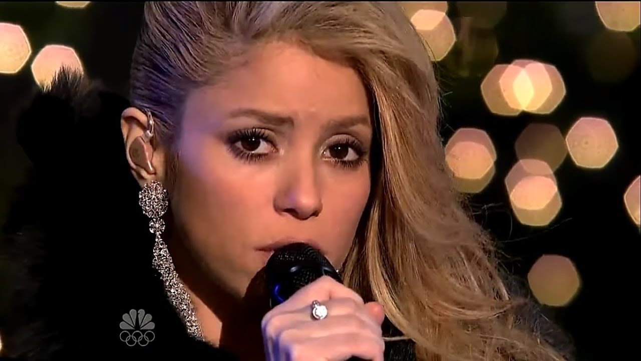 Shakira - Gypsy / Santa Baby (Christmas in Rockefeller) - YouTube