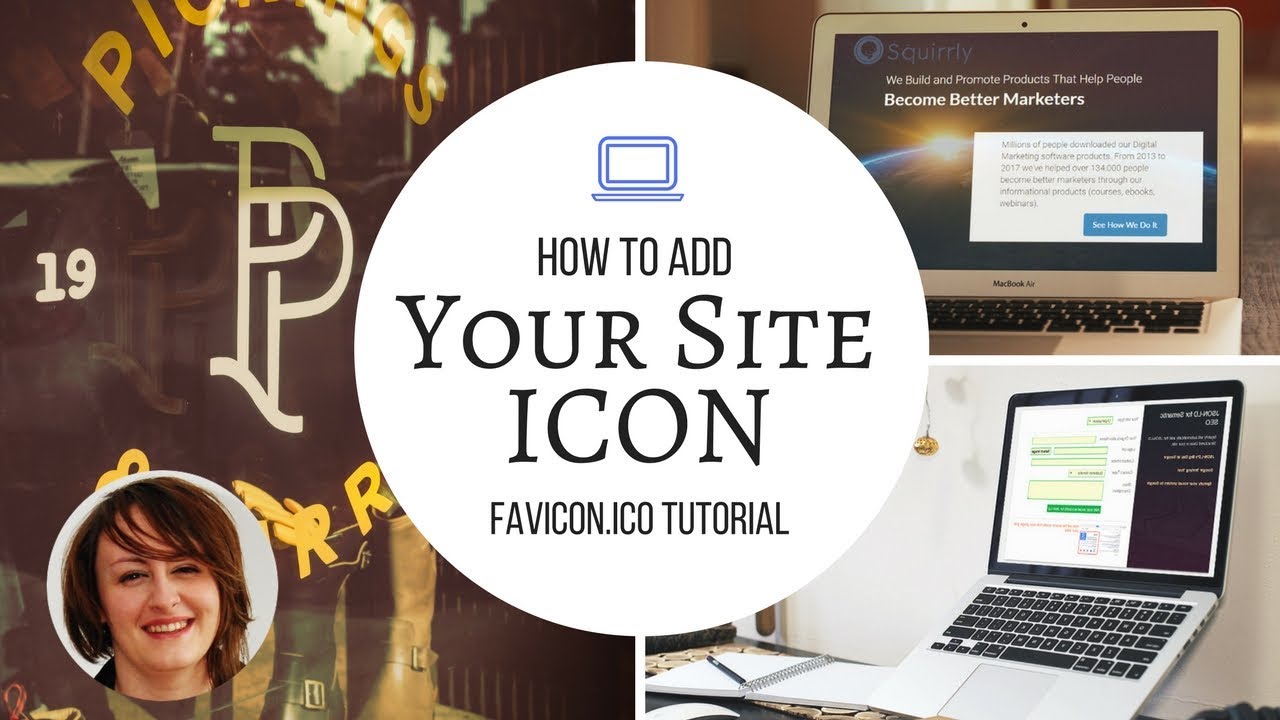 How to Add Your Site Icon [Favicon Tutorial] - YouTube