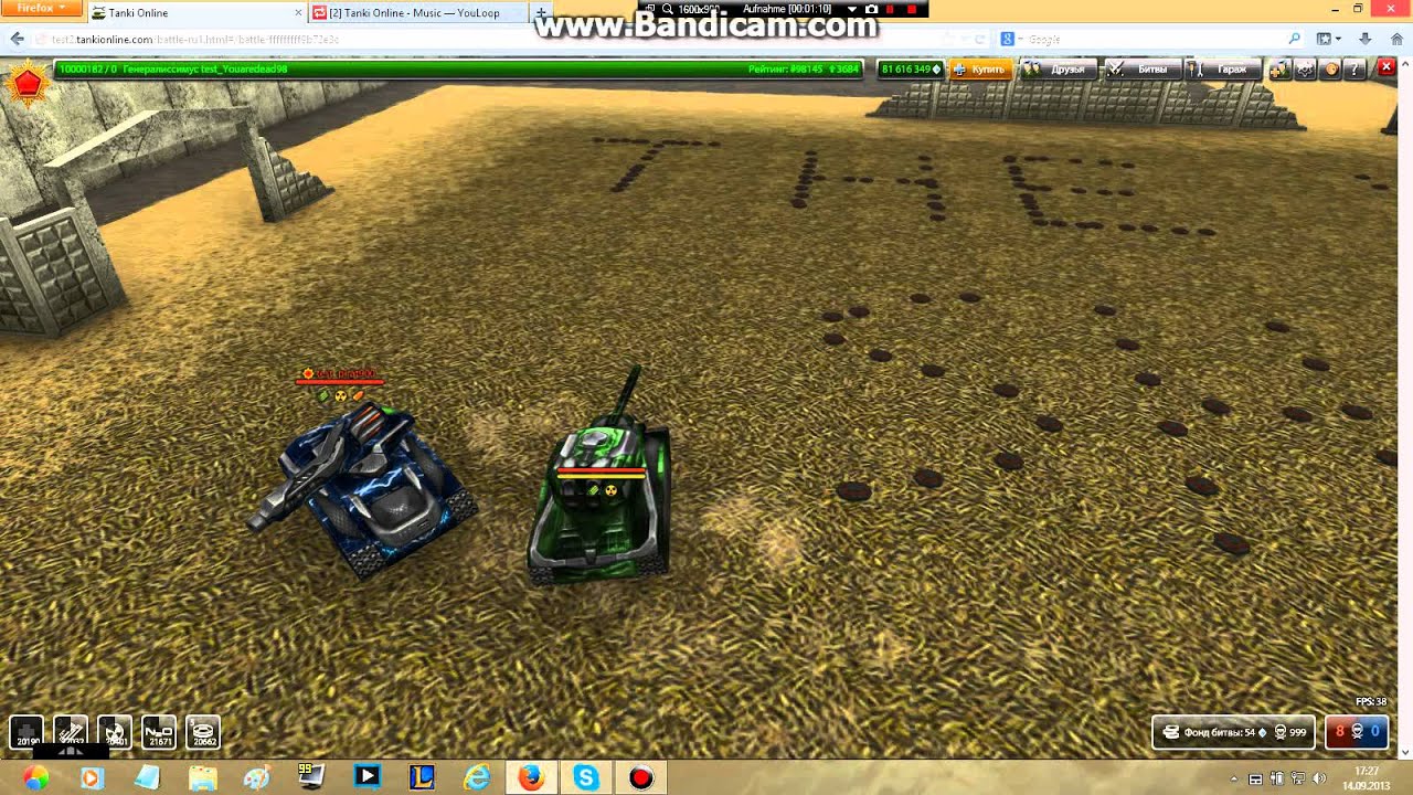 Tanki Online Minenfeld (TDS - The Dark Shadows) - YouTube