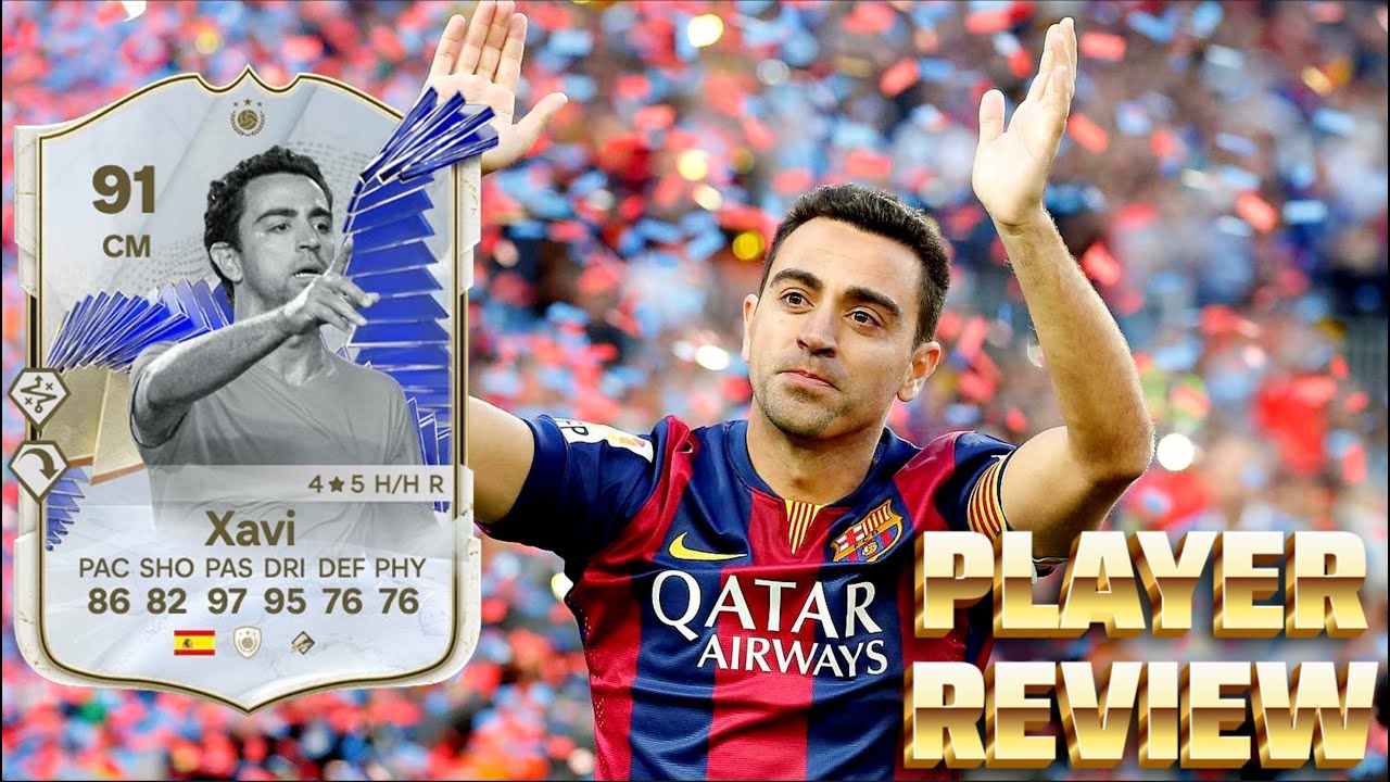 ¡XAVI QUEDATE! -REVIEW XAVI HERNANDEZ TOTY 91 EAFC 24/ FIFA 24 - YouTube