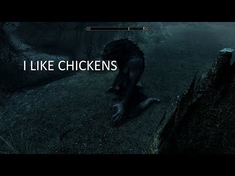 CHICKEN TIME !!! Skyrim Kill Compilation #1