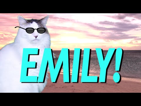 HAPPY BIRTHDAY EMILY! - EPIC CAT Happy Birthday Song
