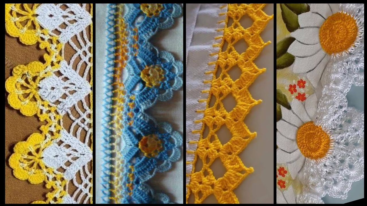 Sohpasticated & lavish amazing handknitted crochet pattern of lace work ...