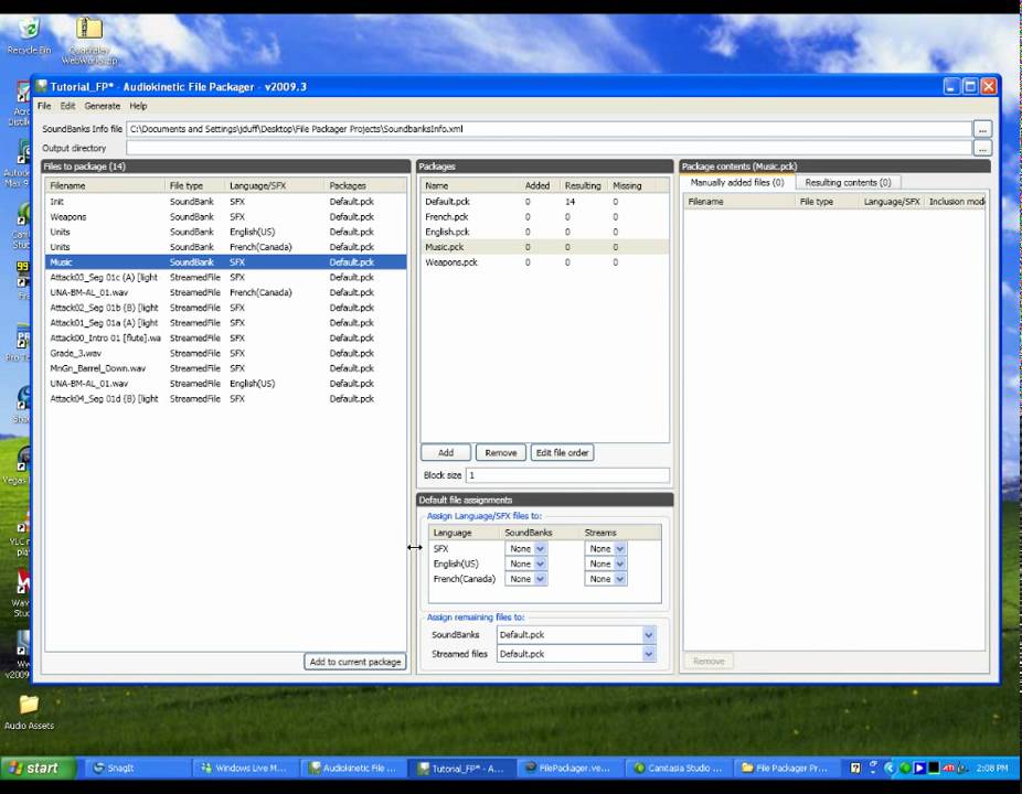 Wwise Tutorial 19 - File Packager - YouTube
