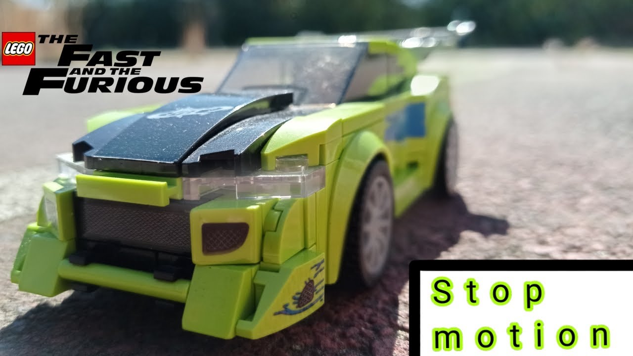 Lego The Fast and the Furious, Eclipse run (stop motion) - YouTube