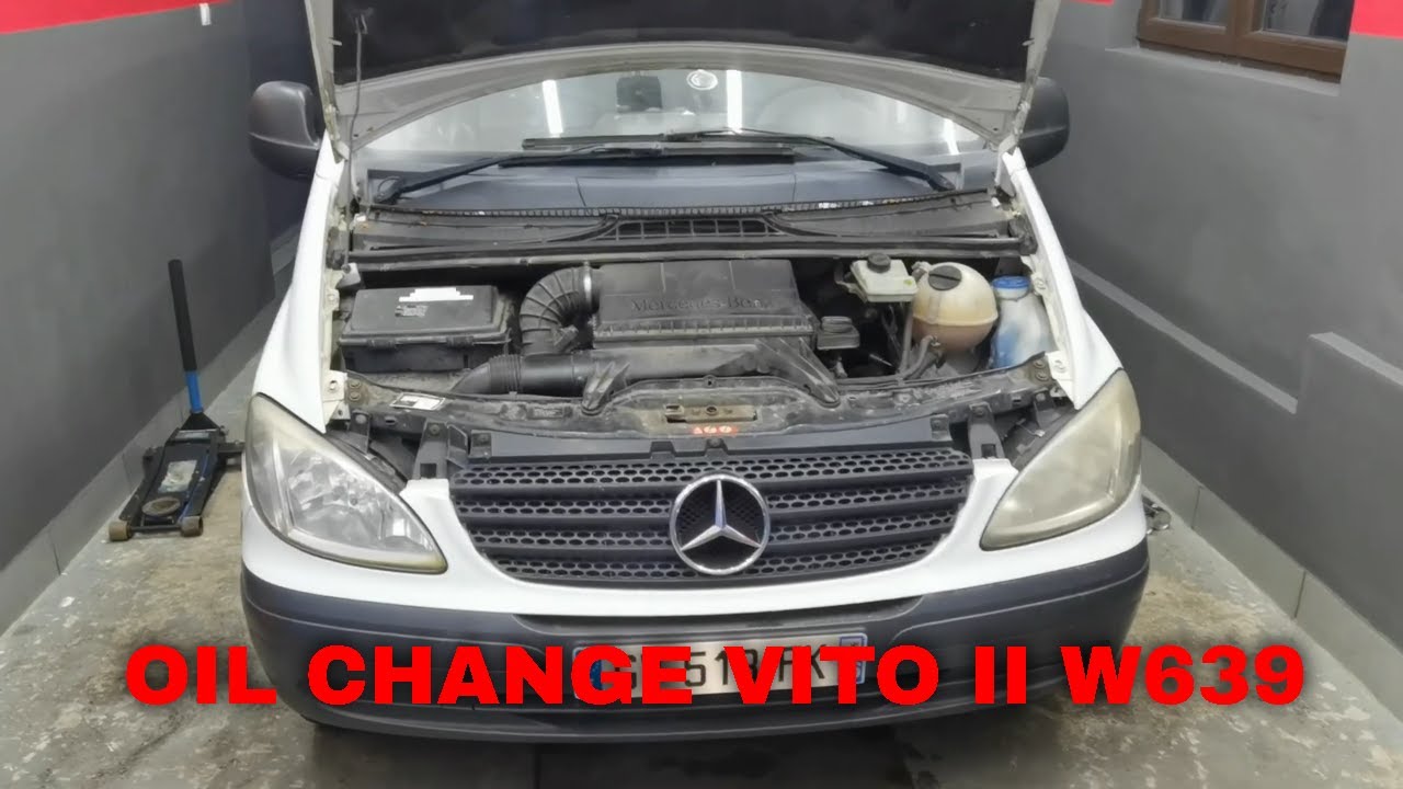 Mercedes Benz Vito II W639 FULL SERVICE JOB! - YouTube