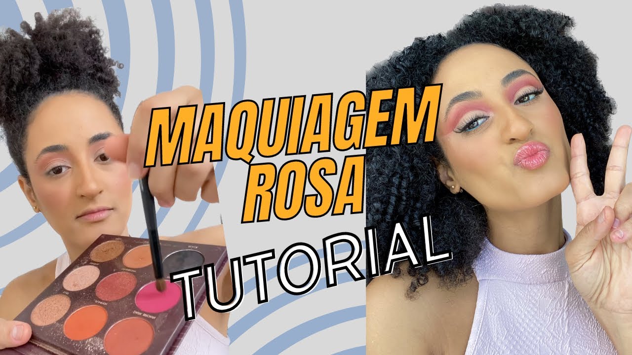 Rosa igual a Barbie #makeup #tutorialmakeup #barbie - YouTube