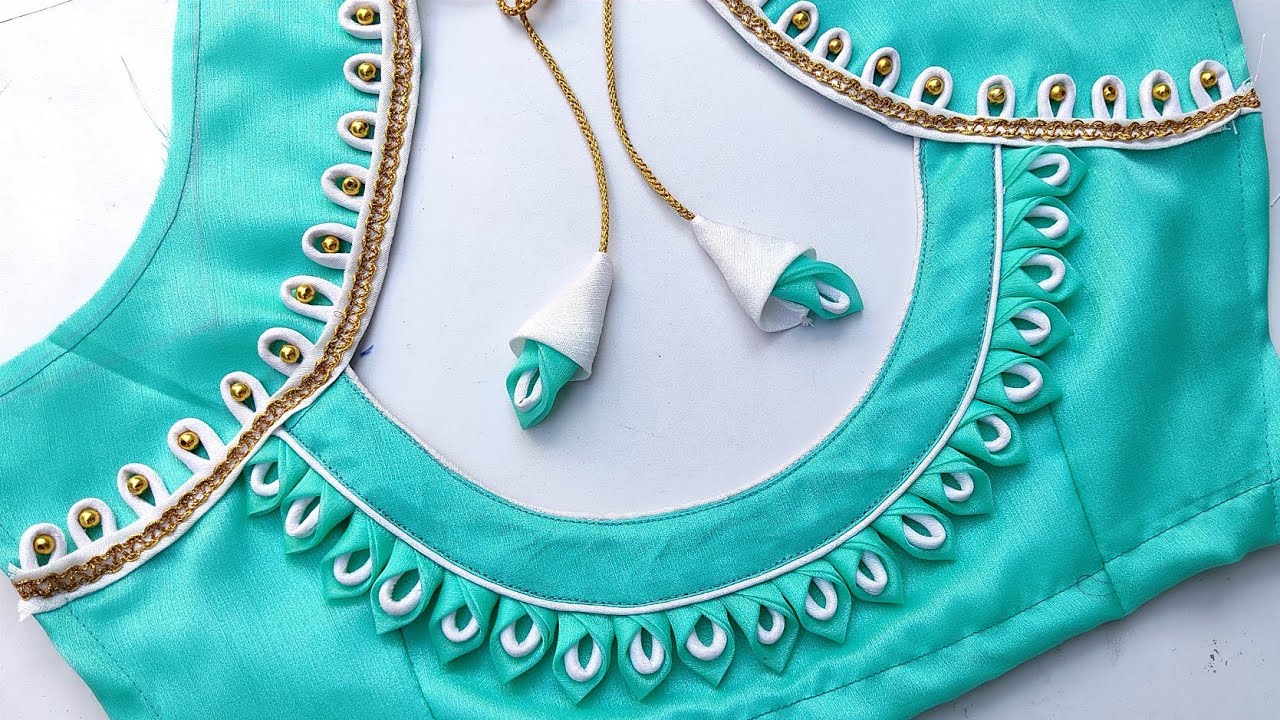 Latest beautiful blouse design Blouse design cutting and stitching ...