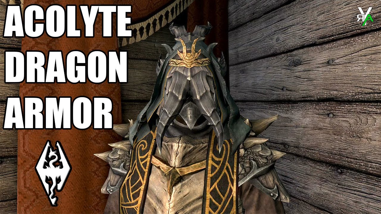 Xbox Skyrim SE: DRAGON ACOLYTE ARMOR Mod Showcase - YouTube