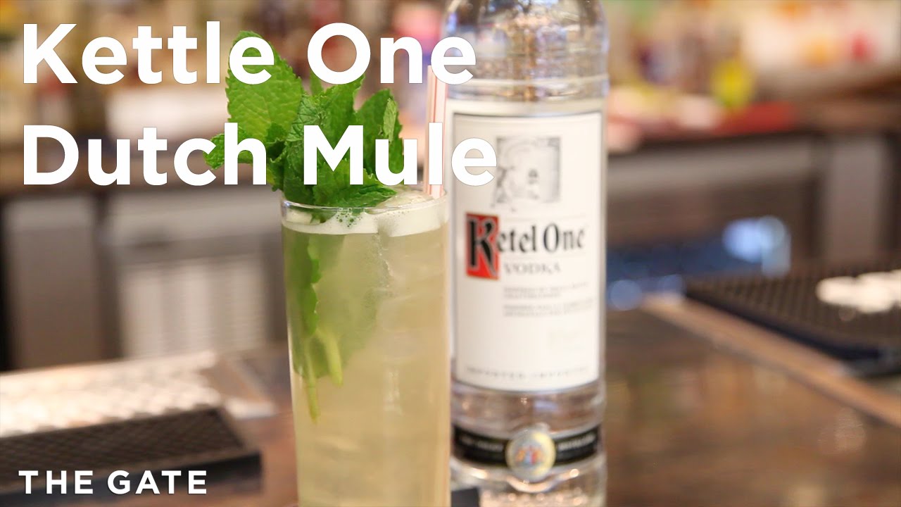 Simon Hooper makes a Ketel One Dutch Mule - YouTube