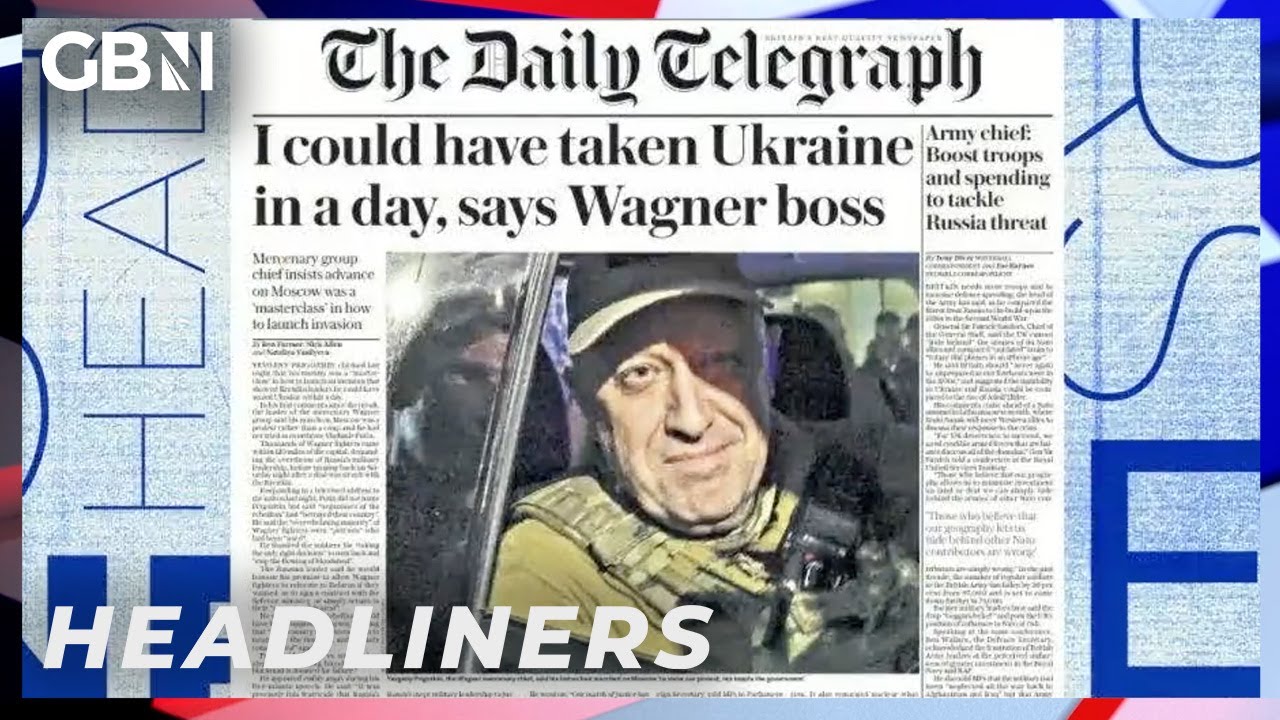 'I could have taken Ukraine in a day', says Wagner boss | Headliners ...