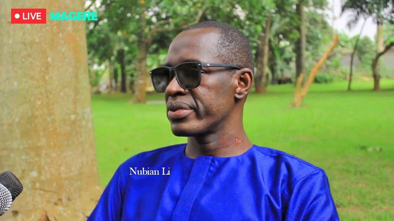 HAPPENING NOW: NUBIAN LI | LIVE SPEECH IN MAGERE - YouTube