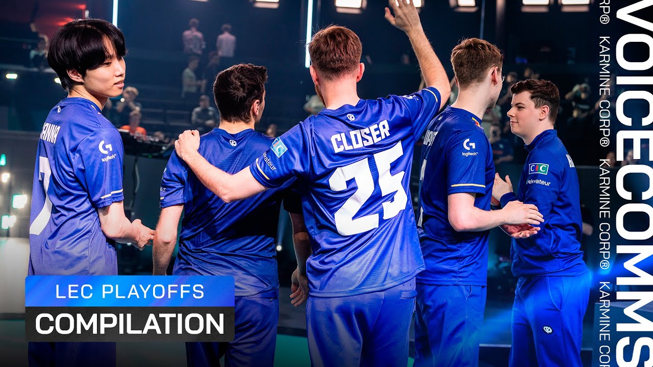 Les VoiceComs de nos Playoffs LEC ! - YouTube