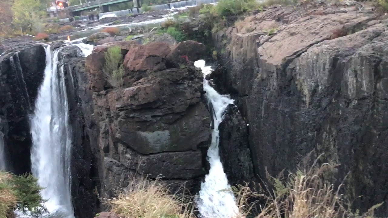 Great Falls of Passaic River in Paterson, New Jersey - YouTube