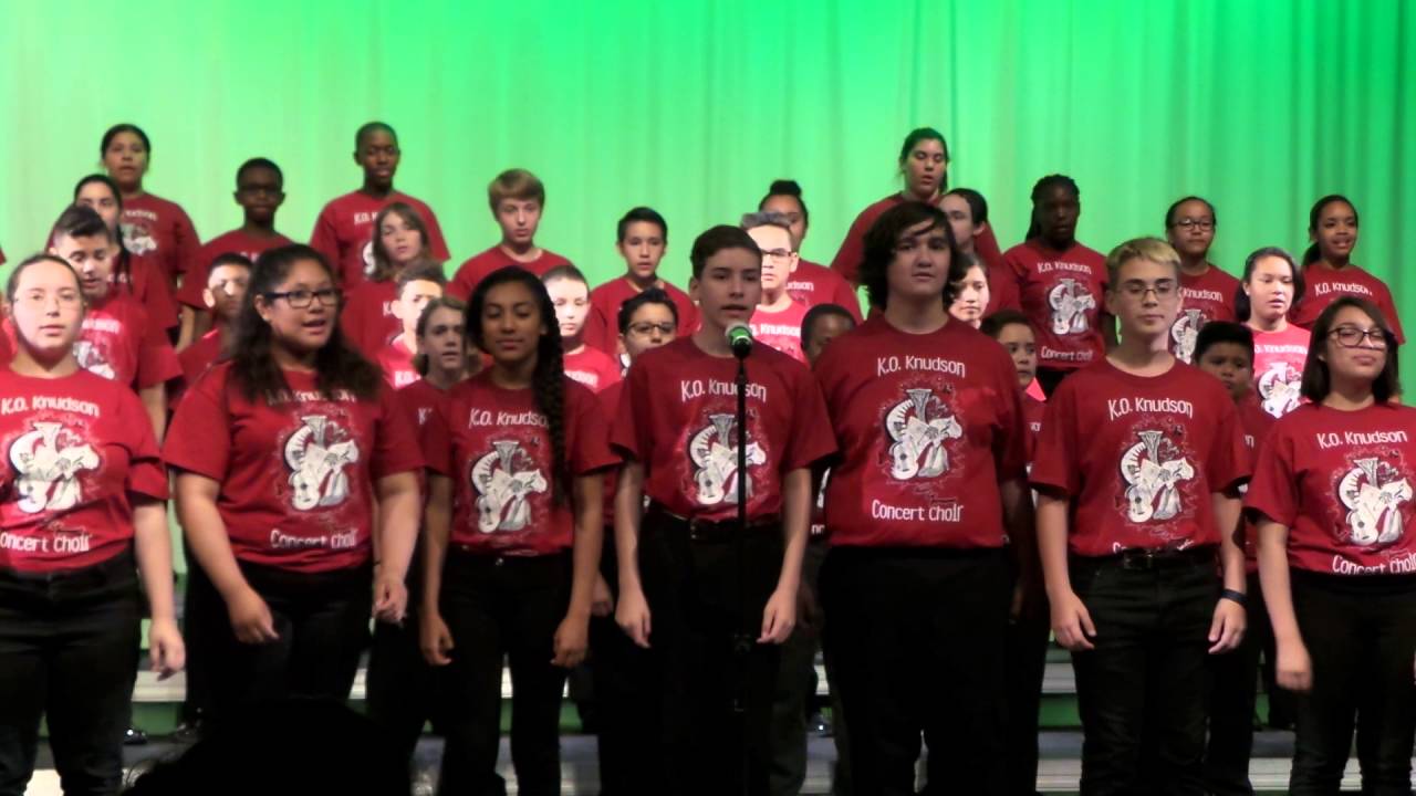 KO Knudson Pops Concert 2016 - Broadway with the Concert Choir - YouTube