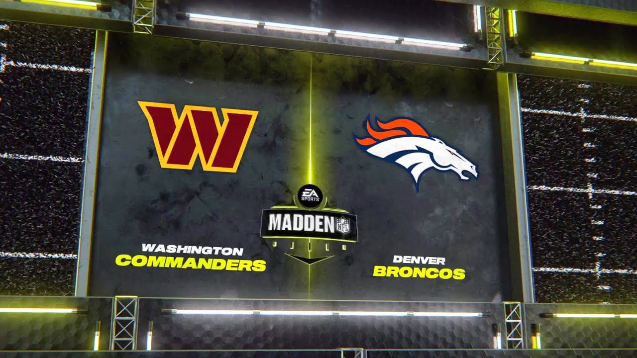 Madden NFL 24 | Washington Commanders vs Denver Broncos - Week 2 ...