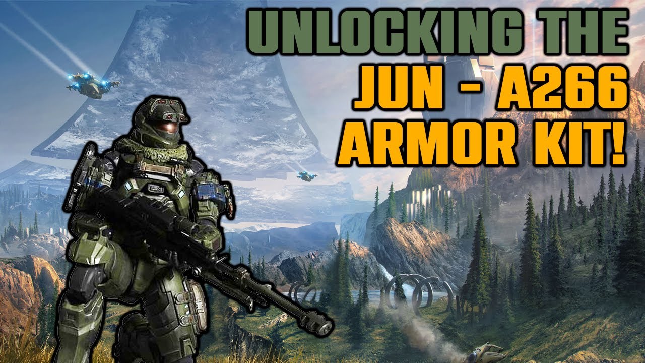 Unlocking the JUN-A266 Armor kit! - Halo Infinite - YouTube