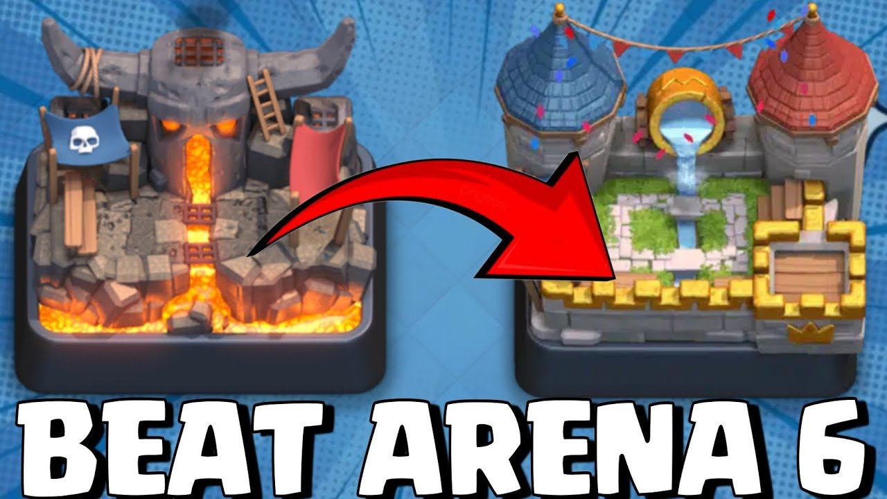 The Best Deck For Arena 6 - Clash Royale - YouTube