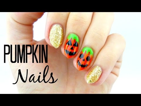 PUMPKIN NAILS! | sophdoesnails - YouTube