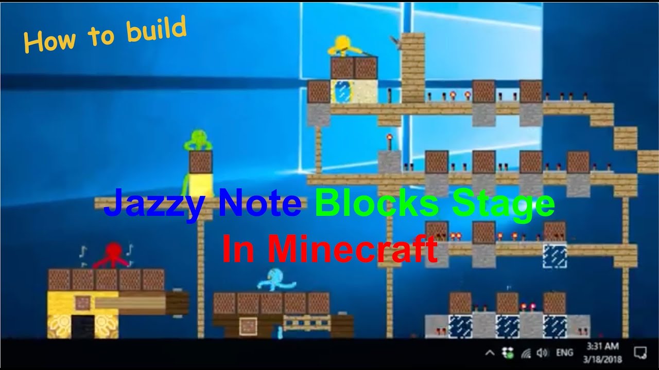 How to build the Jazzy Note Block Stage - YouTube