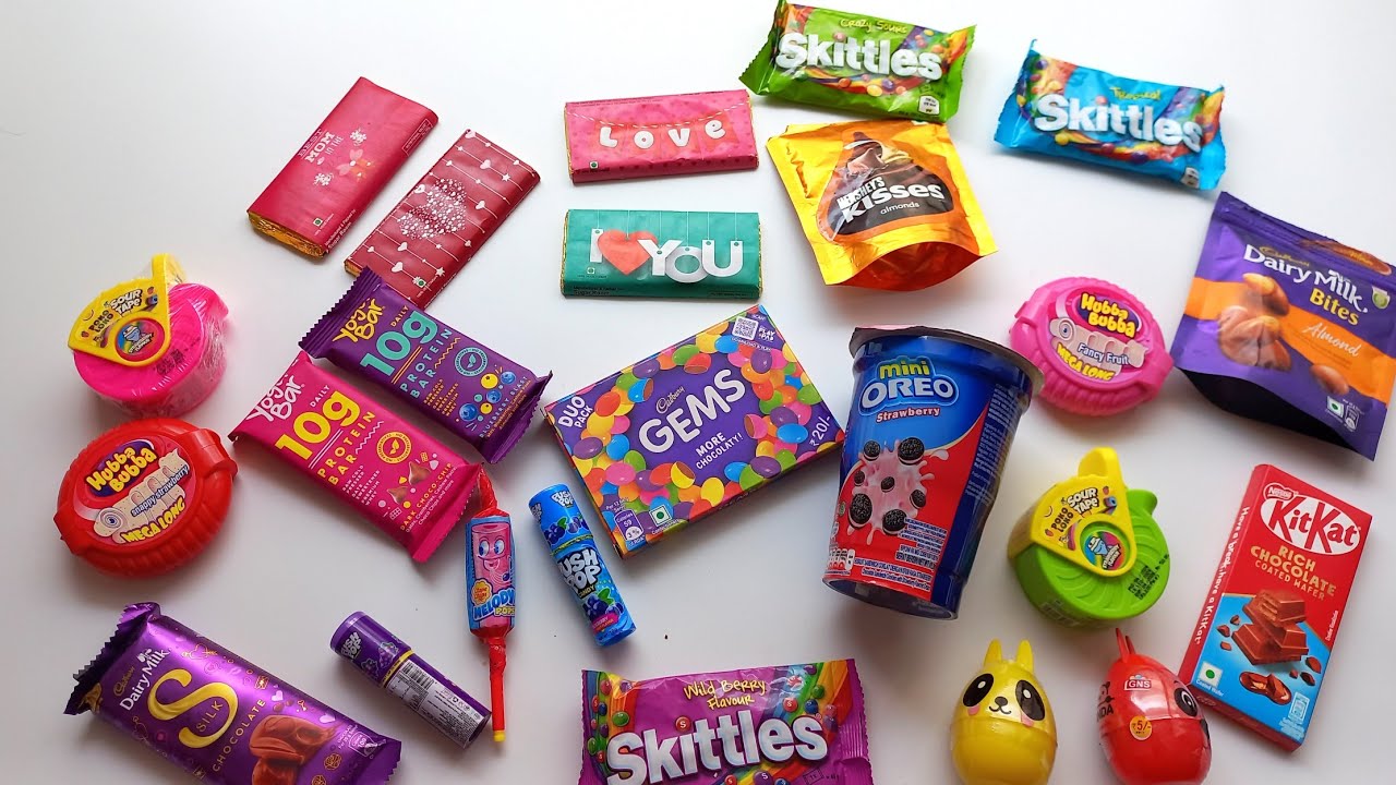So many chocolates, surprise toys, chocolate opening video, lots of ...