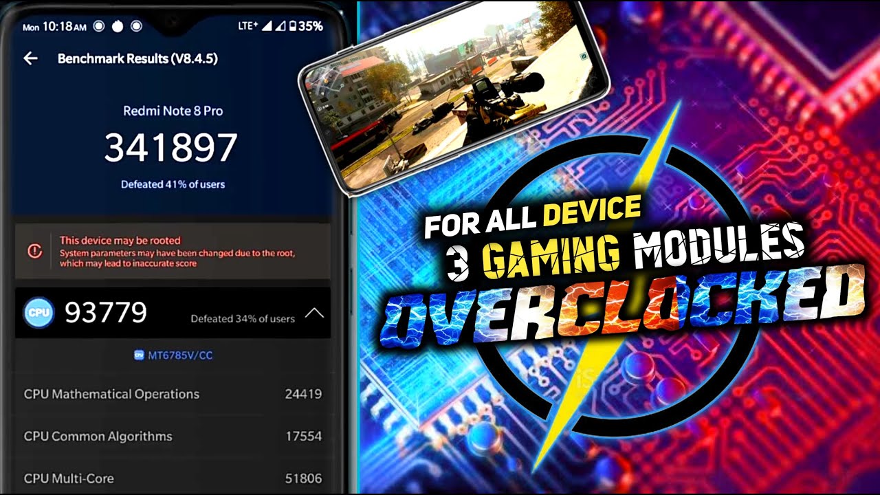 REDMI NOTE 8 PRO | MAX OVERCLOCK AnTuTu Up To 341000+ Score TOP 3 ...
